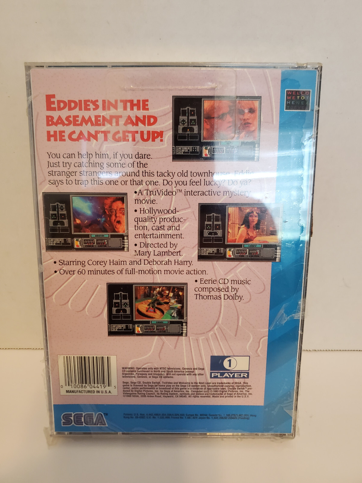 Double Switch SEGA CD Factory RARE Version Collectible Game Saturn for ...