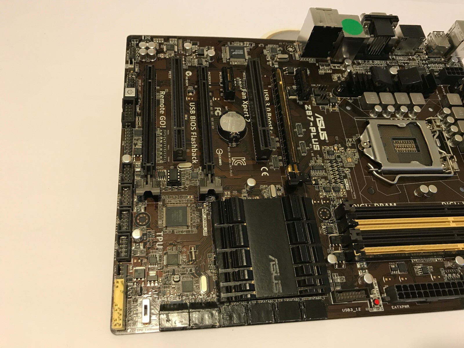 ASUS Z87-PLUS MOTHERBOARD DDR3 1600 LGA 1150 INTEL X87 HDMI SATA 6GB/S ...