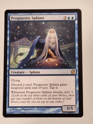 Prognostic Sphinx - Theros Magic the Gathering MTG Nice! | eBay