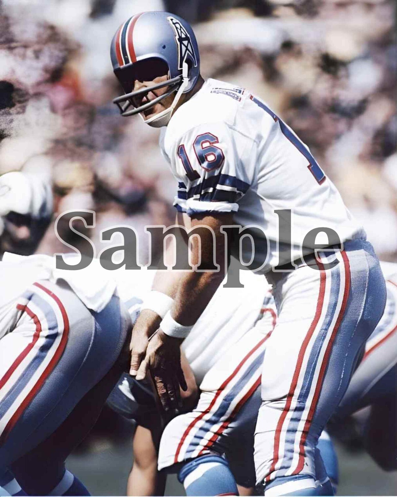 AFL Houston Oilers QB George Blanda Game Action Color 8 X 10 Photo ...