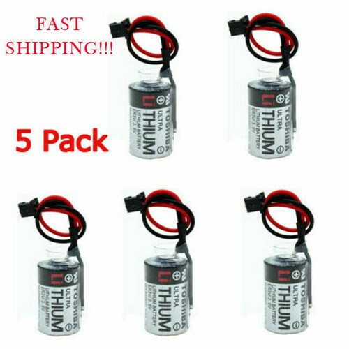 5 Pack JZSP-BA01 ER3V 3.6V PLC Battery 1000mAh for Yaskawa CNC | eBay