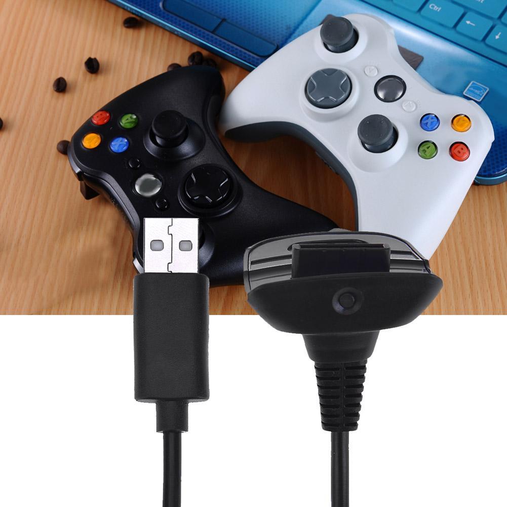 1pc Charging Cable for Xbox 360 Wireless Game Controller Joystick(Black ...