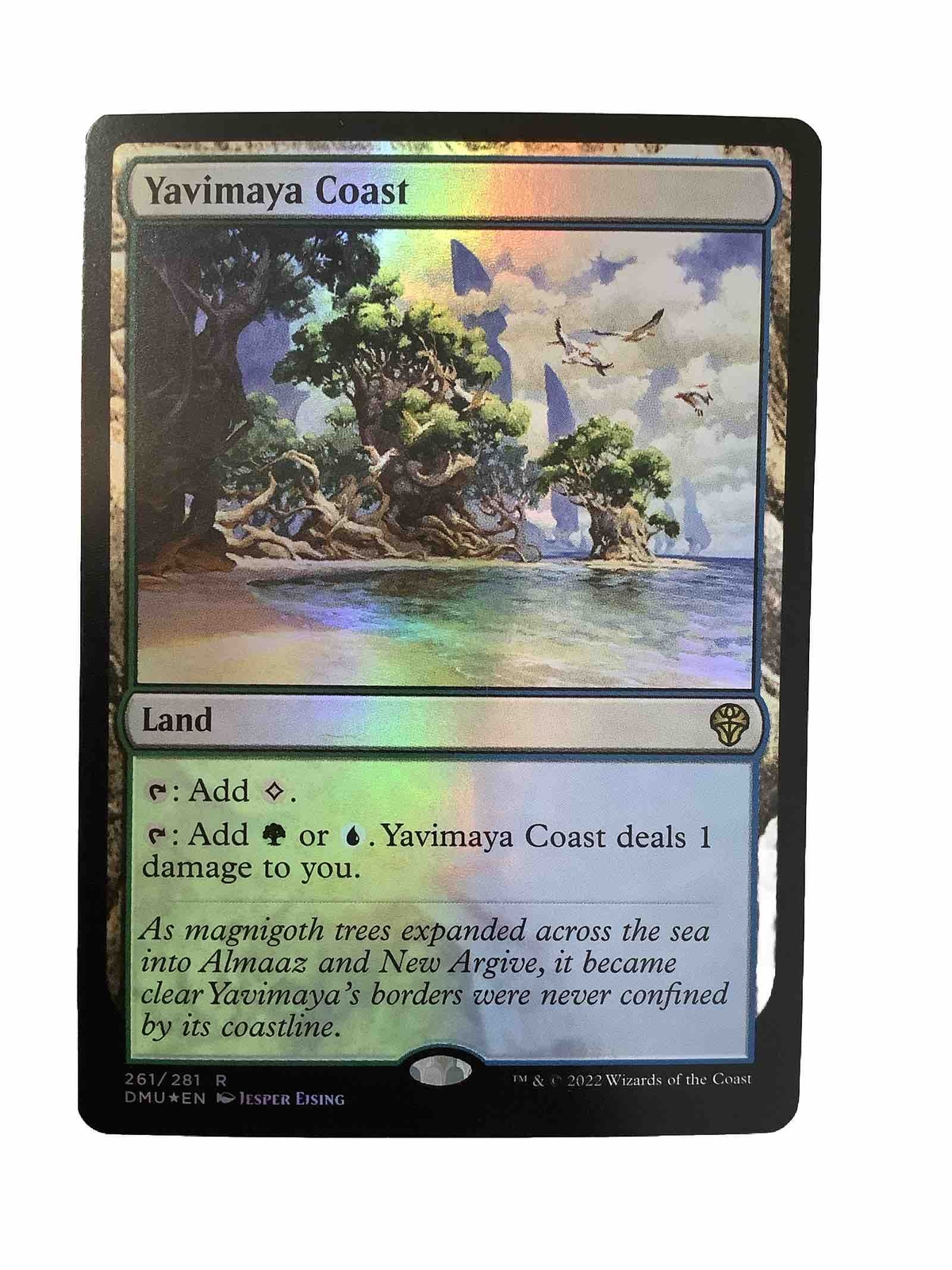 MTG DMU: Yavimaya Coast (Land) Regular Rare Foil 261/261 | eBay
