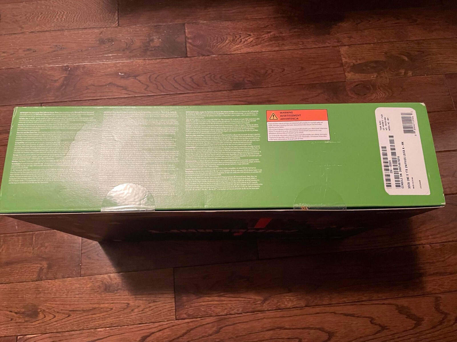 Microsoft Xbox One S Minecraft Limited Edition Bundle 1TB Green & Brown ...