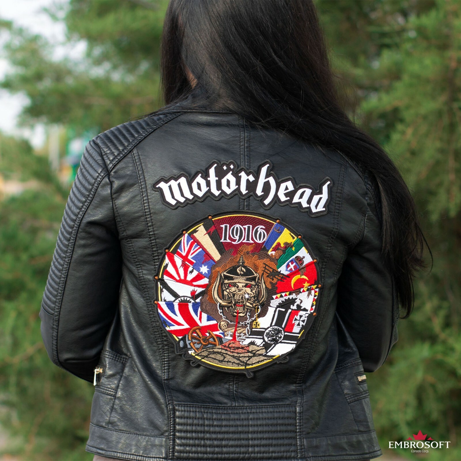 Motorhead 1916 Album Cover Music Hard Rock Band Embroidered Patch Iron / Sew On | eBay