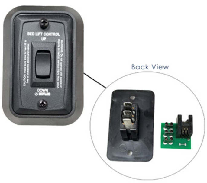 HAPPIJAC 232757 UP/DOWN BED LIFT CONTROL SWITCH w/CABLE *S23 | eBay