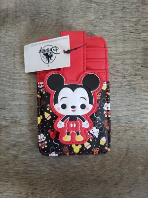 Disney Parks 2021 Mickey Mouse Credit Card Holder ID Slim Wallet NWT | eBay