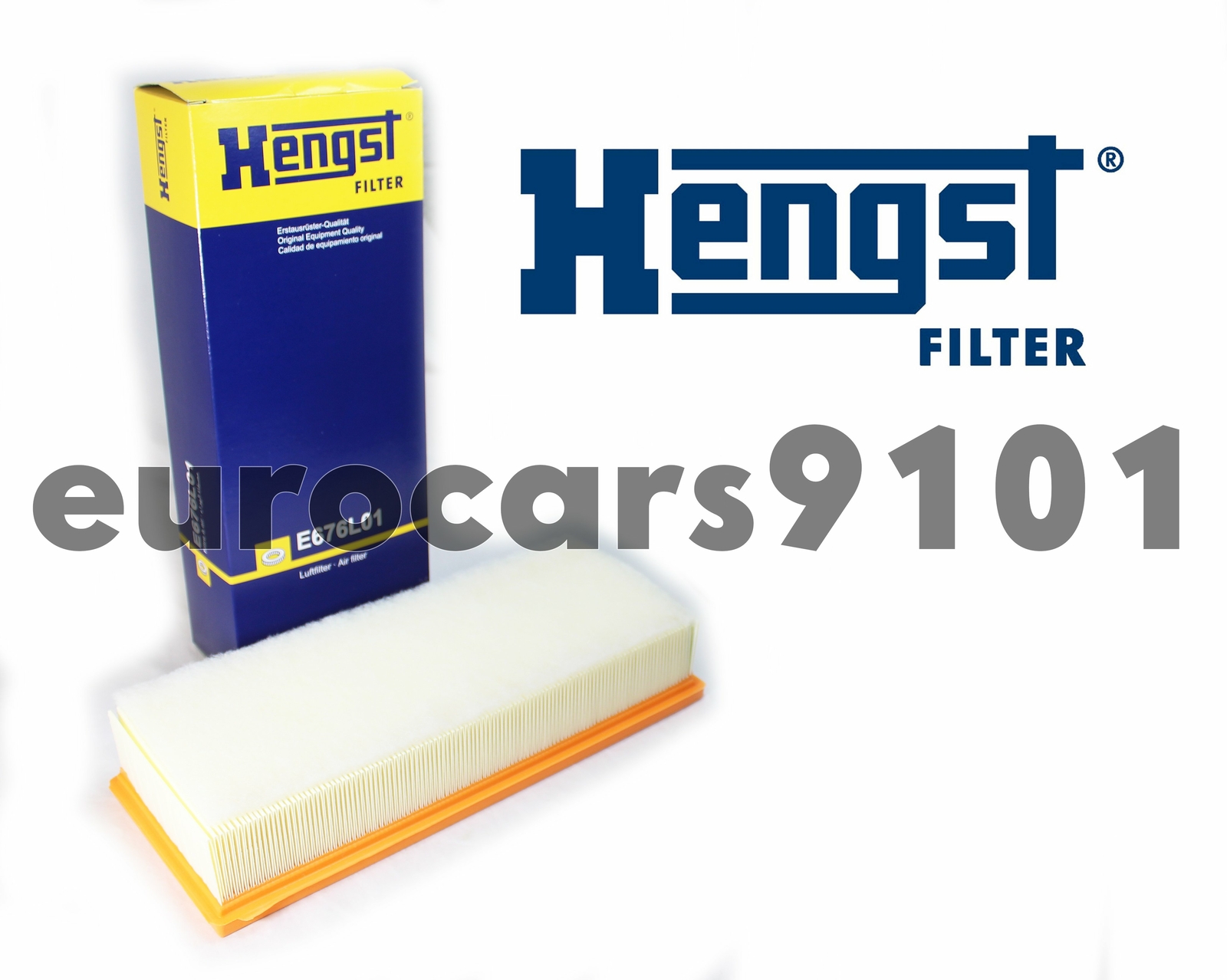New! Audi Hengst Filters Air Filter E676L01 8R0133843K | eBay