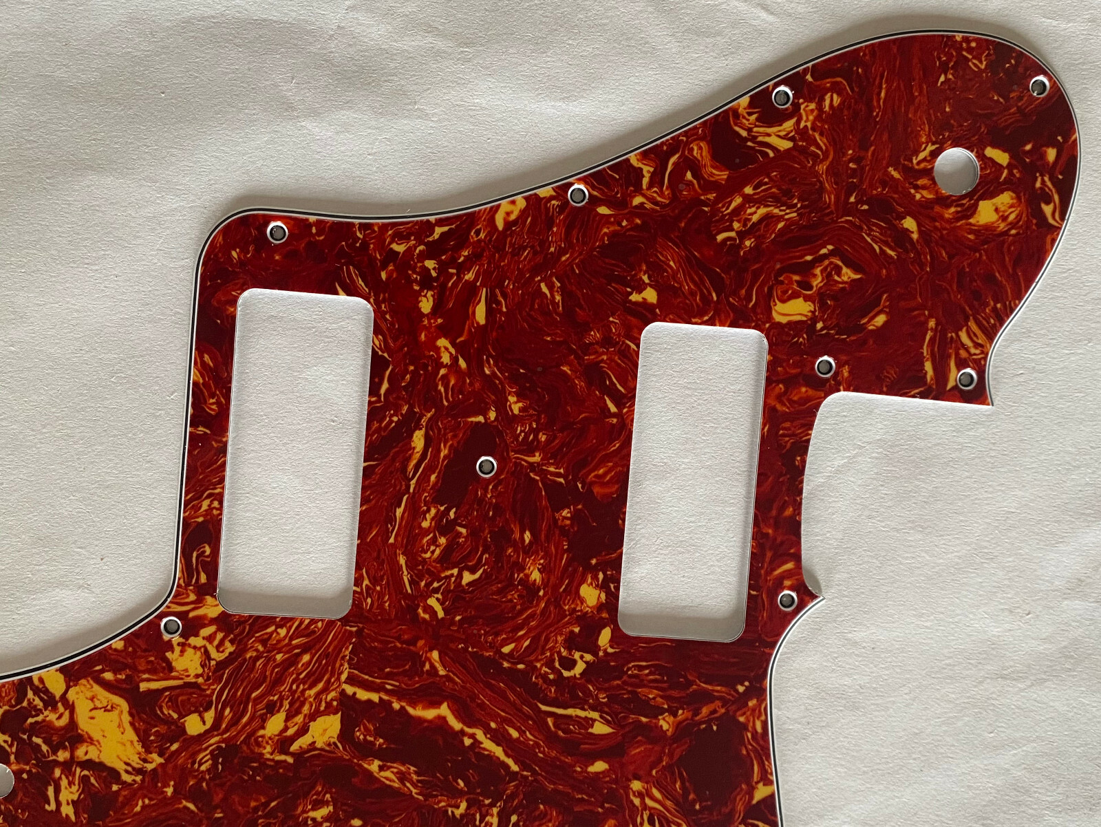 For Fender US 72 Telecaster Deluxe Reissue P90 Guitar Pickguard,Red ...