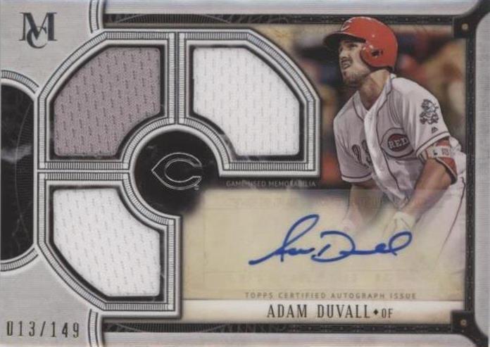 2018 Topps Museum Collection - Signature Swatches Triple Relic ...