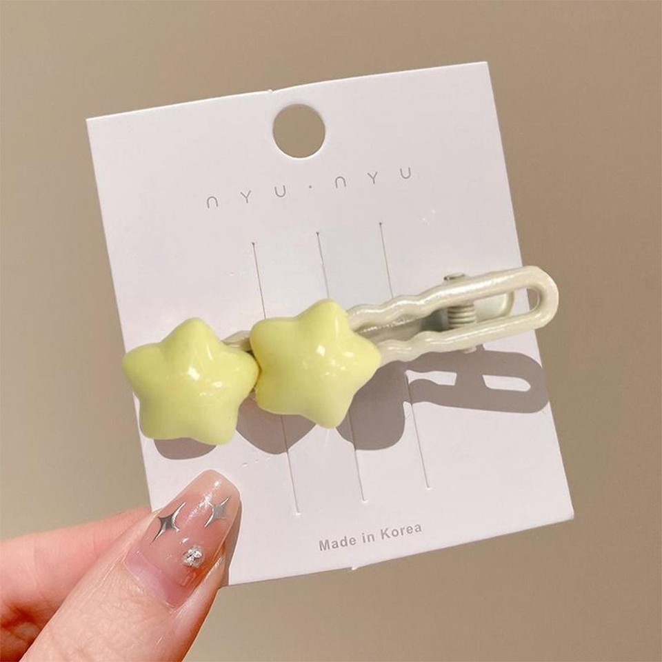 Sweet Y2K Hair Clip Fairy Banger Clip New Star Hair Clip for Girls | eBay