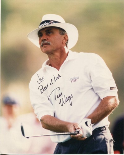 Tom Wargo Autograph Professional Golfer Senior PGA Tour Signed Photo | eBay