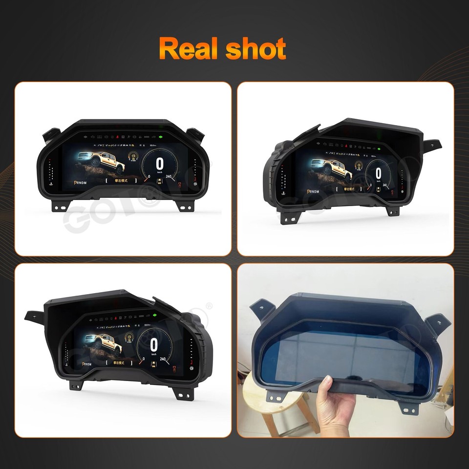 LCD Digital Cluster Speedometer Upgrade for Ford F150 F250 F350 F450 ...