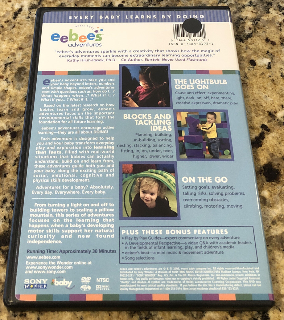 Eebee's Adventures - Figuring Things Out 2005 DVD. 74645811291| eBay