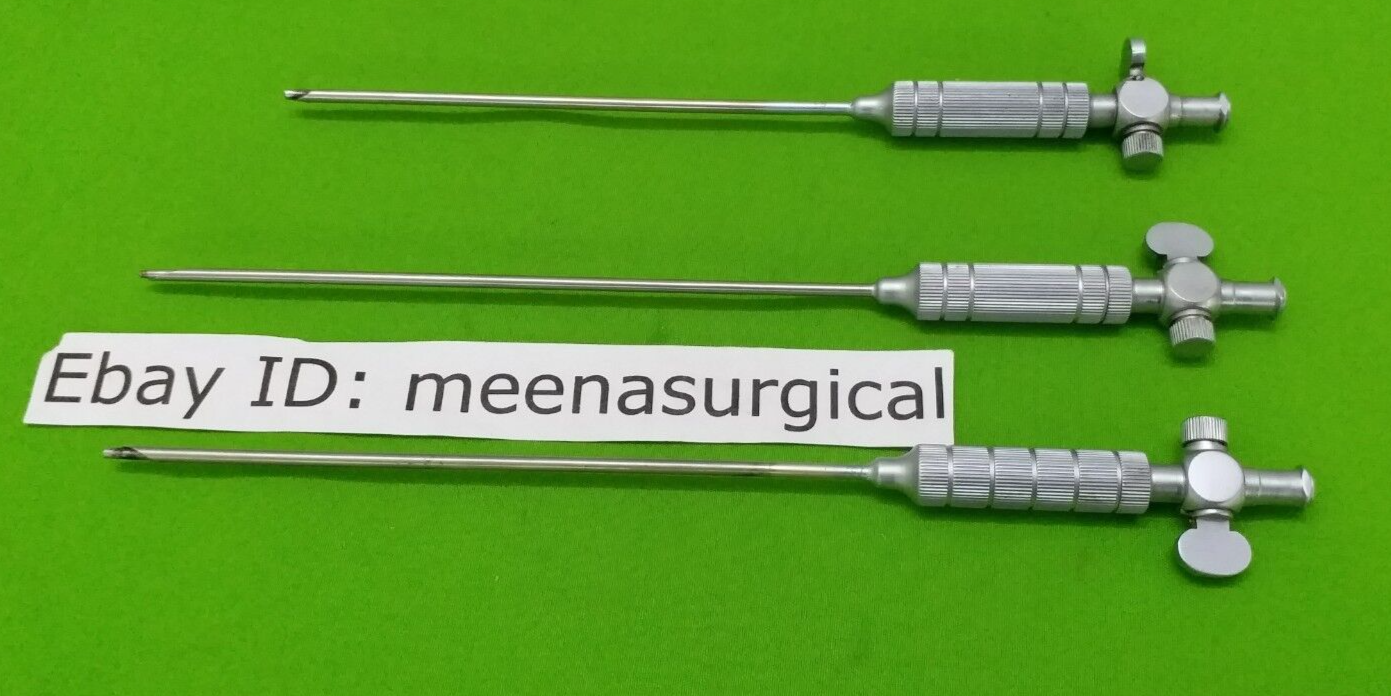 3PC Verres Needle 12cm , 14cm & 16cm Laparoscopic Endoscopy Surgical ...
