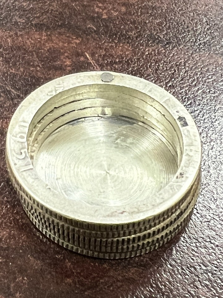 🔥Scarce Vintage Pure Silver Gimmicked Quarter Coin Stack By Connie ...