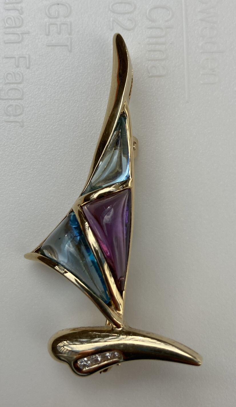 Exquisite Handcrafted 14K gold Semi Precious stones, … - Gem