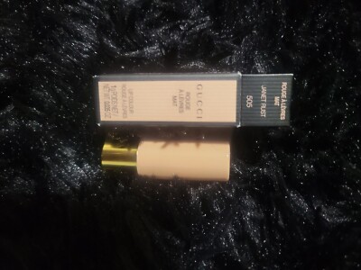 Gucci Rouge A Levres Mat Lip Color 505 Janet Rust 0.0035oz New In Box ...
