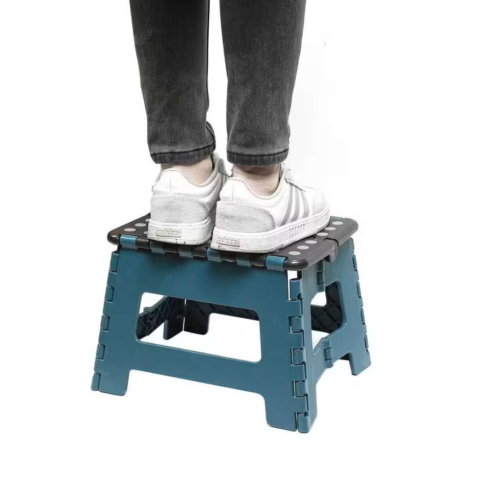 NEW Durable Foldable Step Stool 8.5in (2-PACK) Anti-Slip Rubber ...