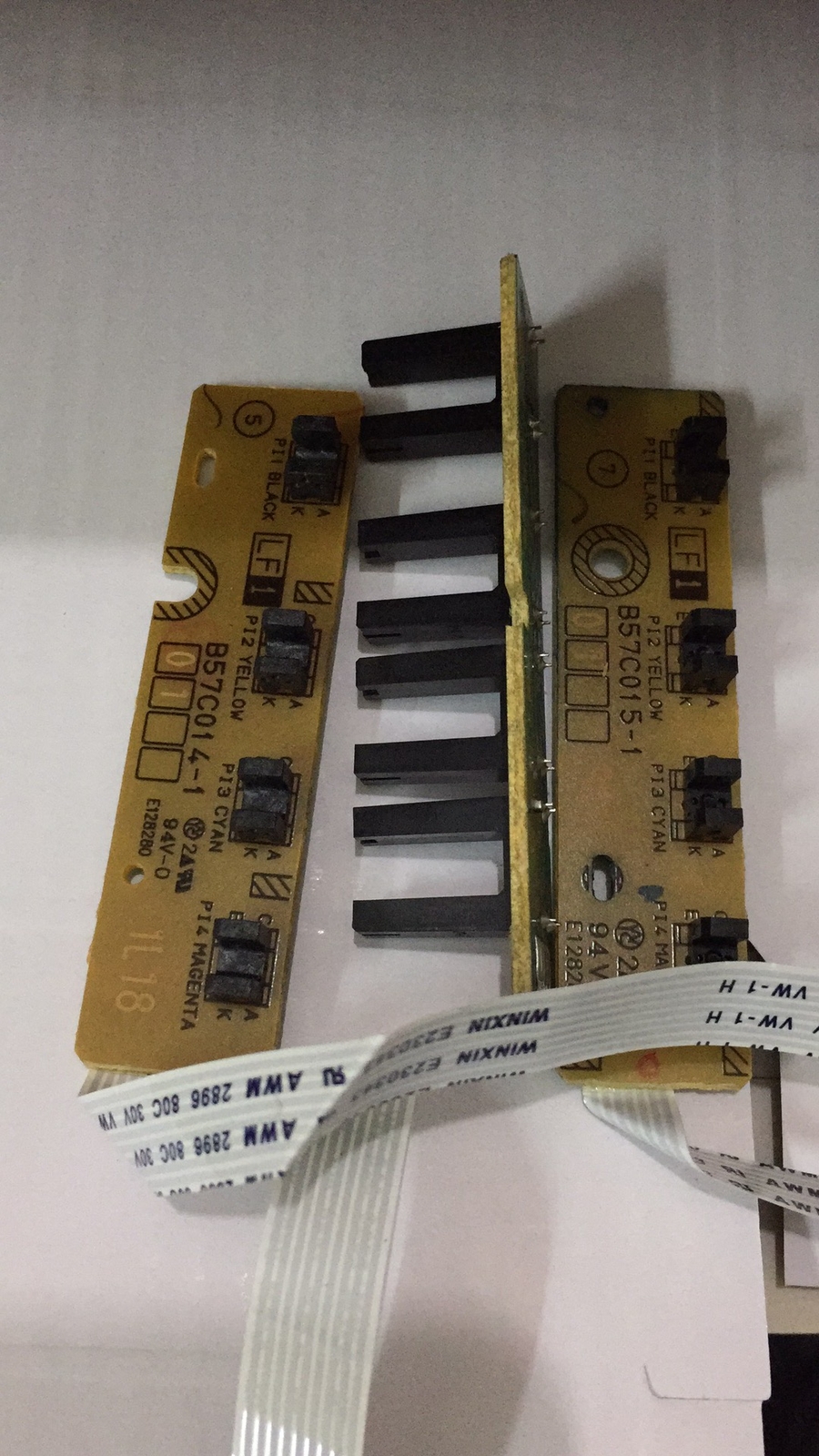 3 pcs Ink cartridge assy sensors B57C014-1 B57C015-1 fits For Brother ...