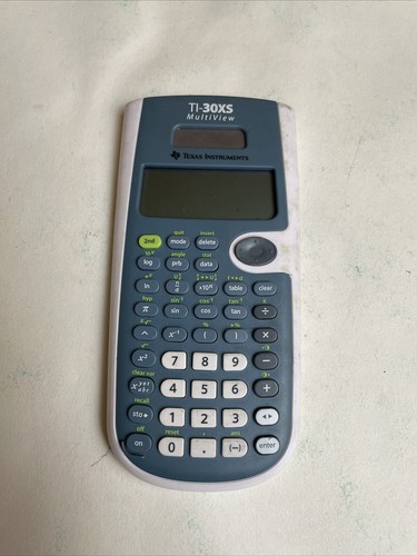 Texas Instruments TI-30XS MultiView Scientific Calculator - Blue Green ...