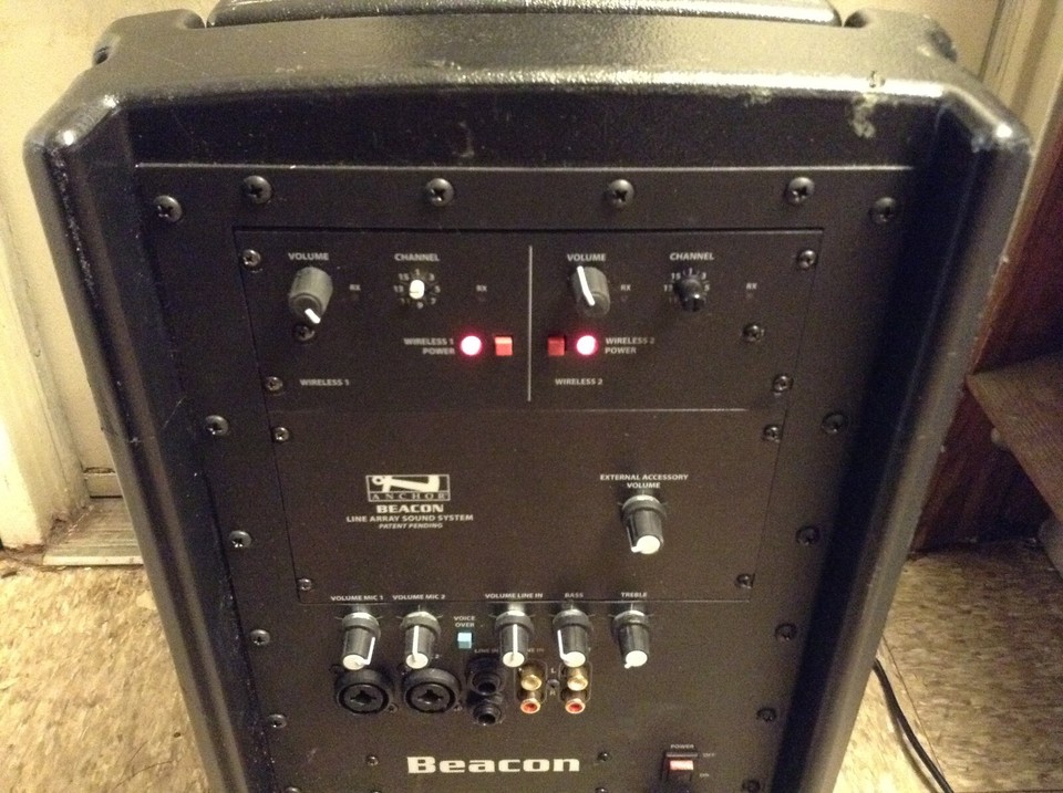 Anchor Audio Beacon Line Array Portable Sound System w/ 2x Wireless ...