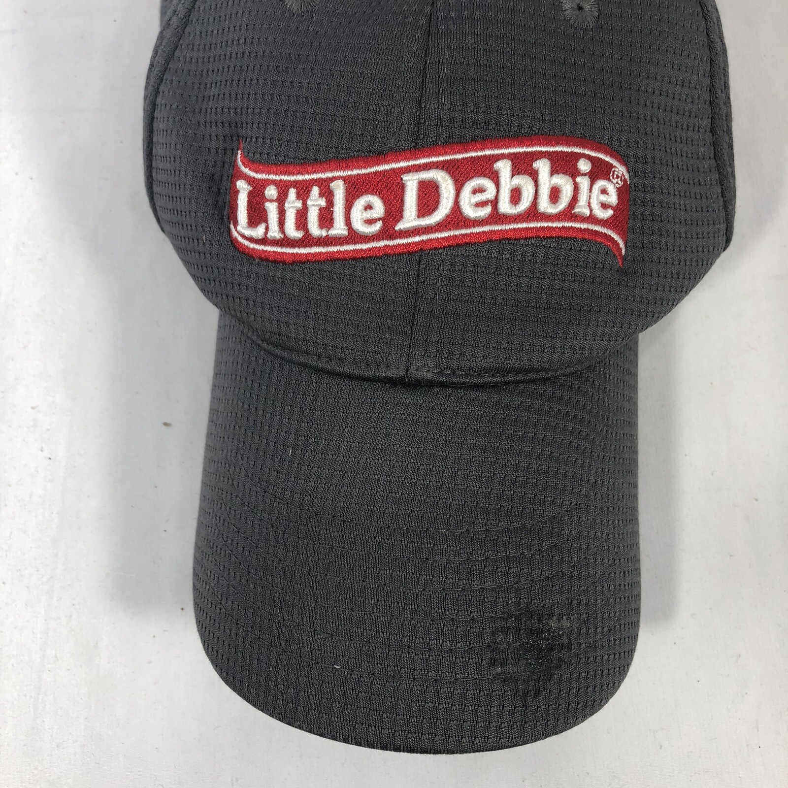 LITTLE DEBBIE HAT CAP GRAY ADJUSTABLE LOGO ONE SIZE F… - Gem