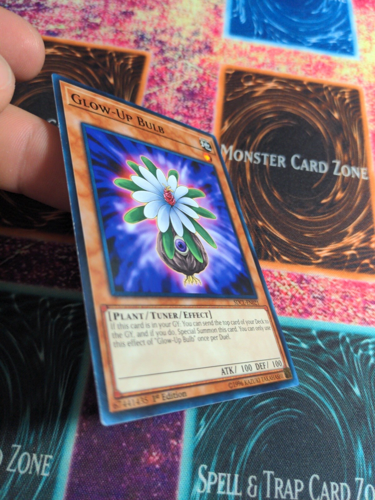 Yu-Gi-Oh! TCG Glow-Up Bulb Cyberse Link SDCL-EN021 1st Edition Common ...