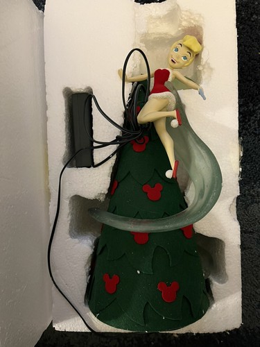 DISNEY PARKS TINKER BELL TREE TOPPER DISNEY CHRISTMAS COLLECTION VG ...