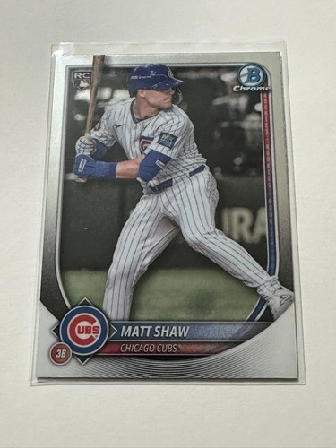 2025 Bowman Chrome - Matt Shaw, Matt Shaw #46 (RC) | eBay