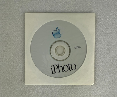 Apple iPhoto Software CD Version 2.0 for Mac OS in Sleeve | eBay