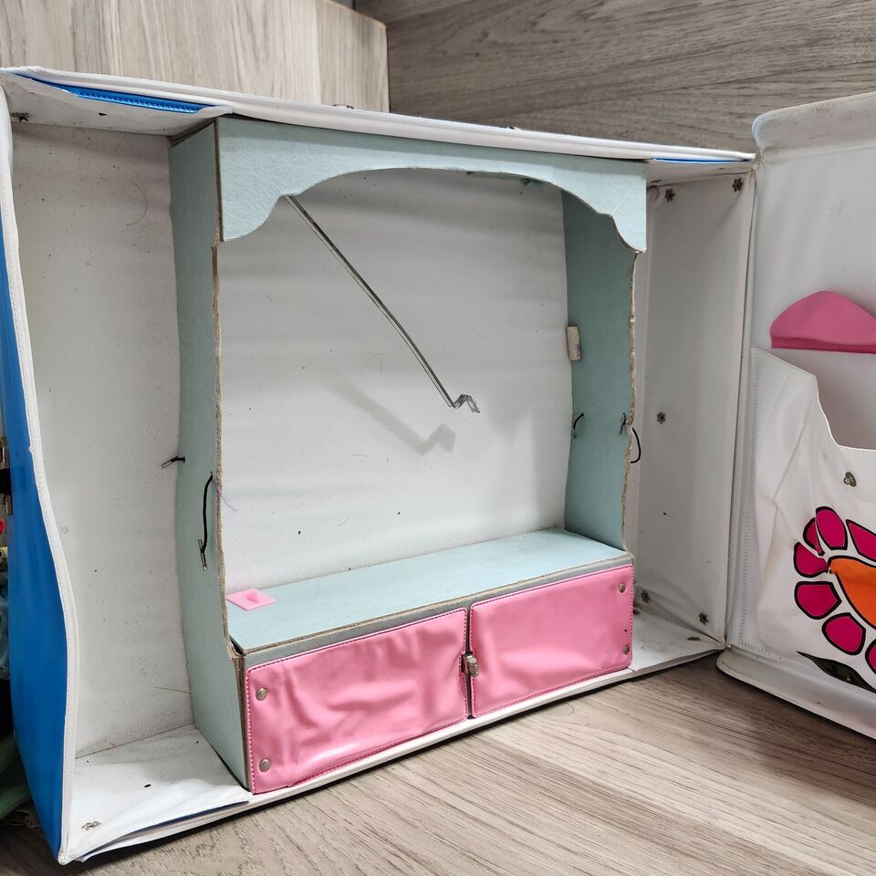 Vintage 1966 Mattel Barbie + 1960 Ken Doll + Case + Clothes | eBay