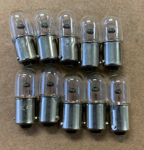 LOT OF 10 AUTO BULBS 47 LAMPS 6.3V .15A | eBay