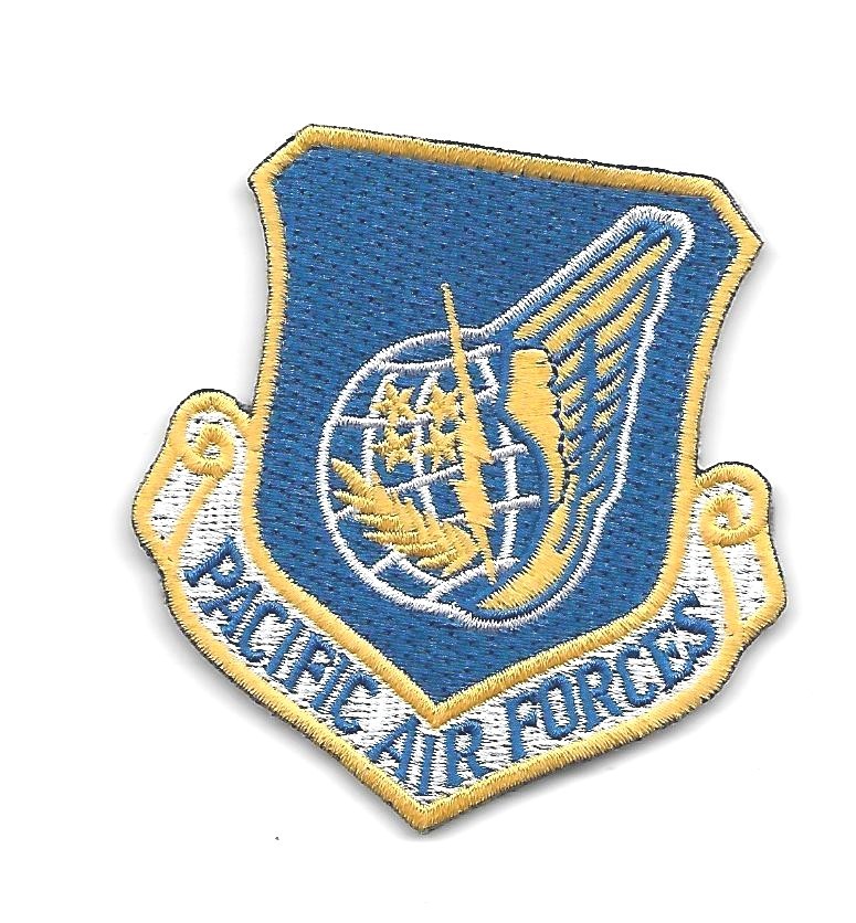 AIR FORCE PACIFIC AIR FORCES PACAF HOOK LOOP PATCH | eBay