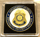 DEPARTMENT OF STATE-US Diplomatic Security Service Gold Plated ...
