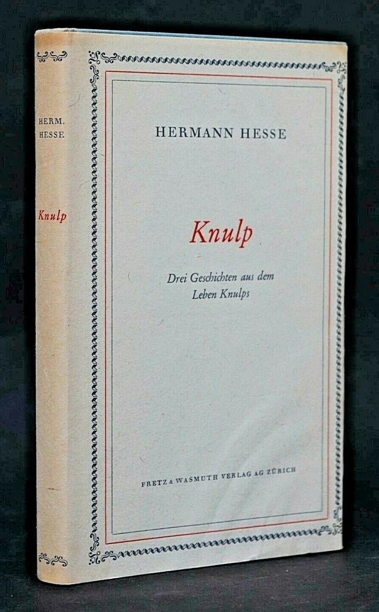 Hermann Hesse Knulp Trieste Mise En Page 1