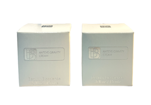 Beauty Bioscience Anteye-Gravity Cream(.5fl/15ml)Lot Of 2 New As Seen ...