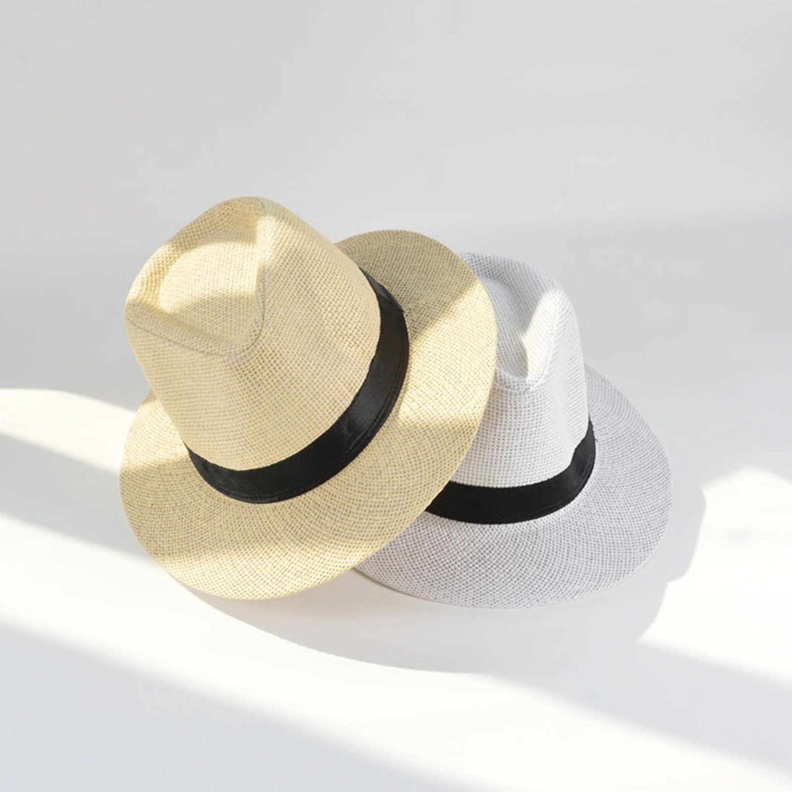 Sun Hat Flat Dome Anti-uv Wide Brim Cowboy Fedora Hat Breathable | eBay