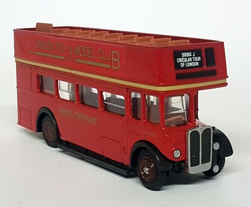 EFE 1/76 - 10204A AEC RT Open Top London Toy & Model Club Code 3 Bus ...