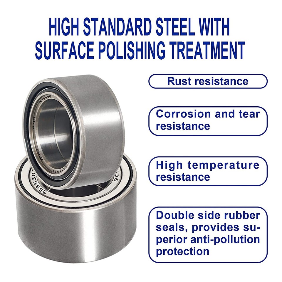 For Polaris Ranger RZR 500 570 700 800 900 Front&Rear Wheel Bearings w ...