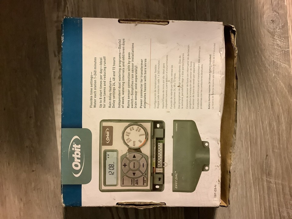 Orbit 28966 6-Station Indoor Irrigation Timer 46878289666| eBay
