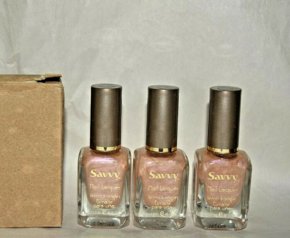 3x NIB Savvy Nail Lacquer Polish 🌹 U Choose Color | eBay