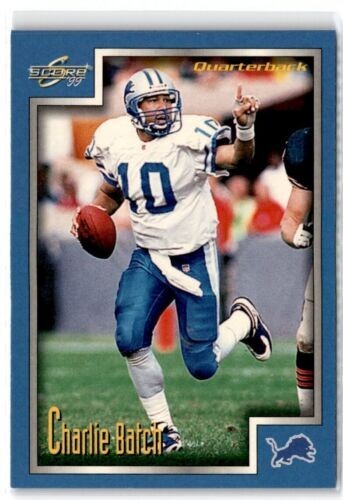 1999 Score Charlie Batch #30 Detroit Lions | eBay
