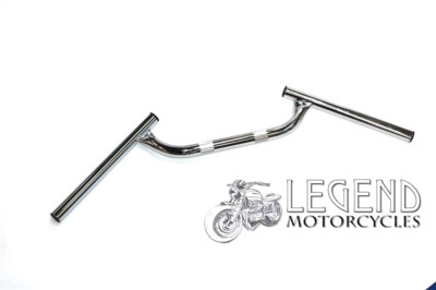 Chrome Ace Drop Handlebars 7/8" 22mm Cafe Racer Bars W5-04 | eBay