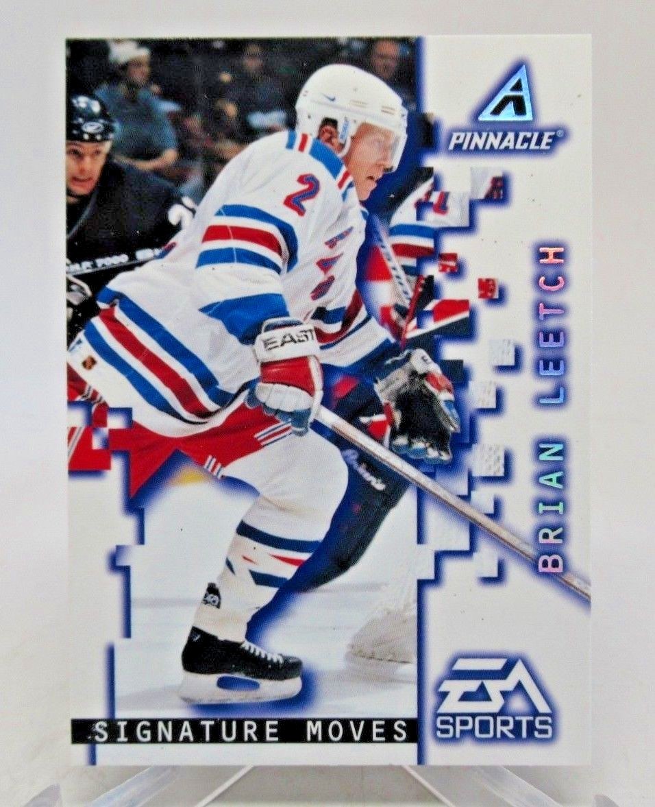 1997 Pinnacle NHL Brian Leetch Signature Moves EA Sports Mint | eBay