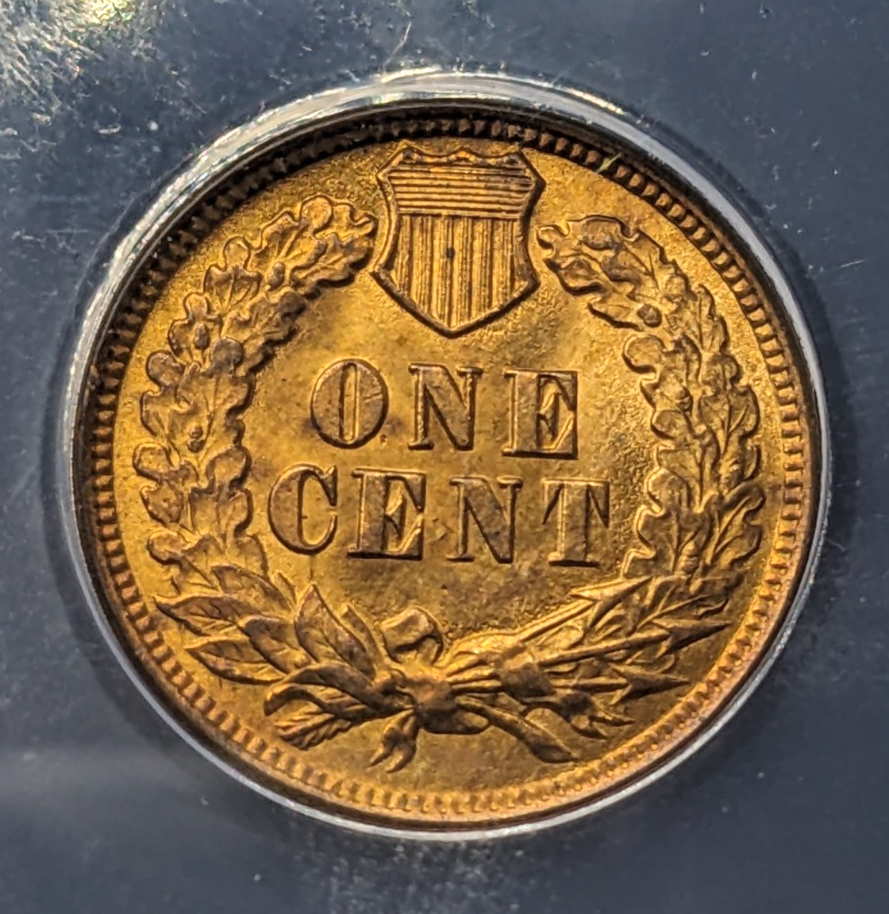 1903 Indian Cent ANACS MS 63 RB | eBay
