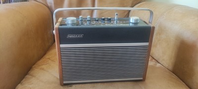 Vintage Retro HACKER HUNTER RP38A Transistor Radio In working condition ...