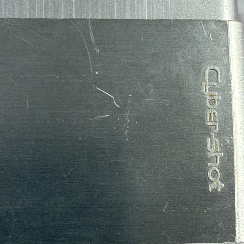 Sony Cyber-shot DSC‑T77 10.1MP Digital Camera 4x Optical Zoom Silver ...