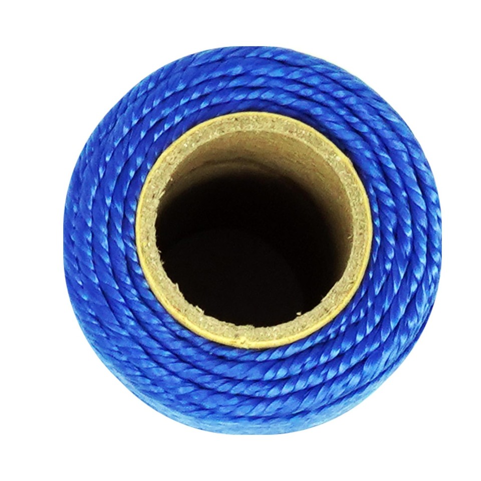 2 x Blue 70M Builders Building Brick Laying Measuring Masonry Rope ...