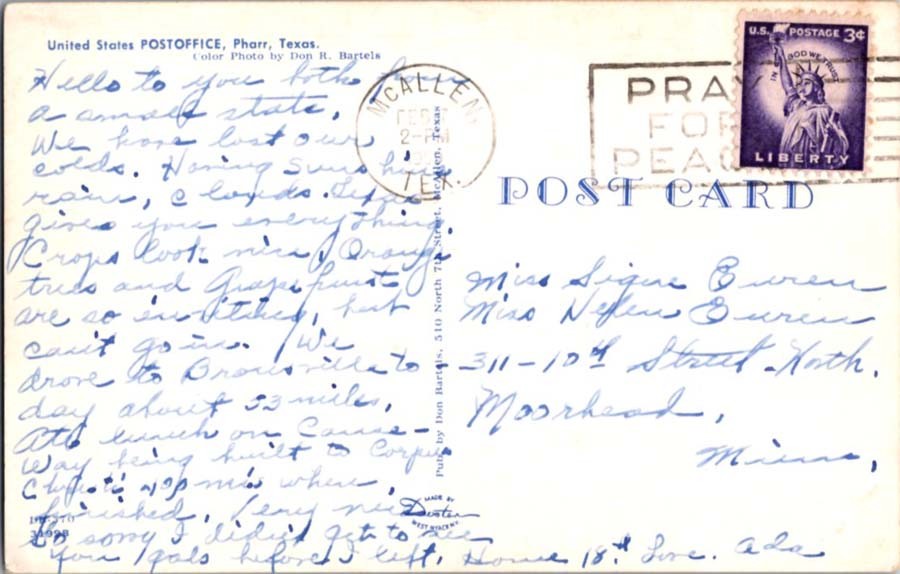 Pharr Texas TX : BUILDING SCENE j/24 BA1073 | eBay